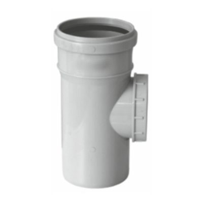 SWR 110MM CLEANING PIPE with door cap | Wavin